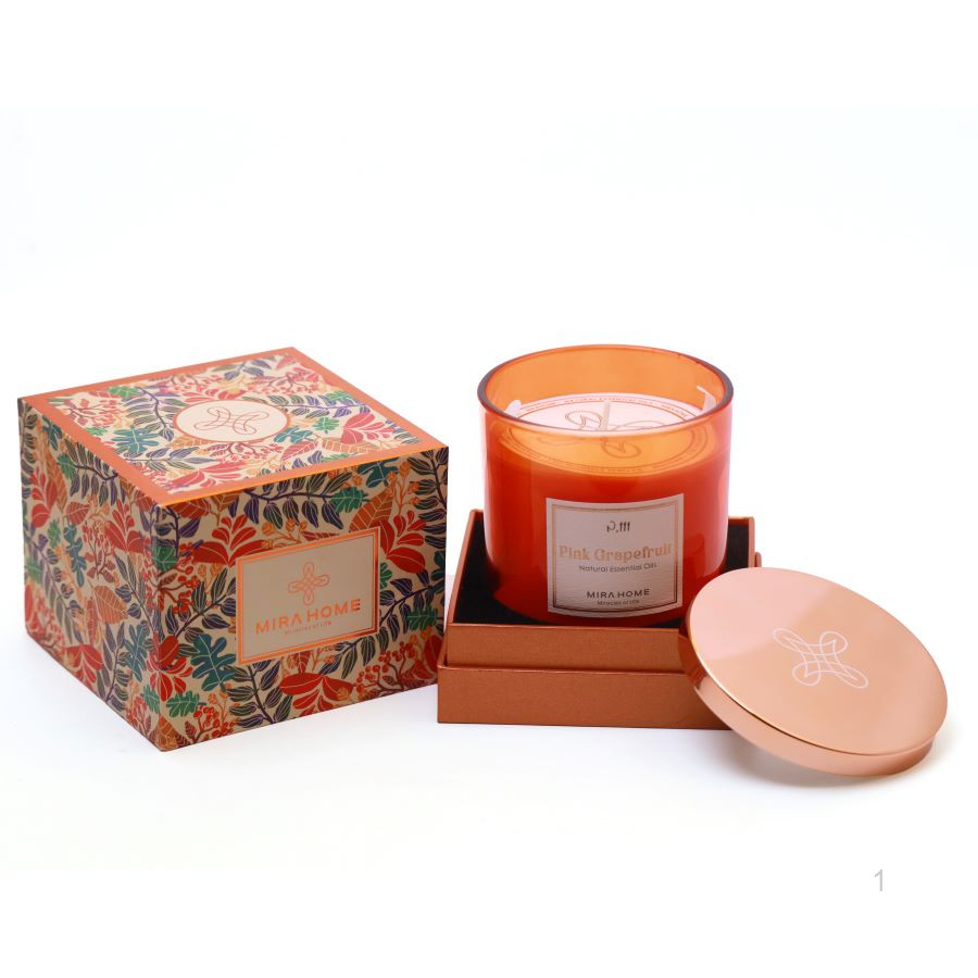 Nến Thơm Pink Grape Fruit Signature Mira Home Candle 10oz